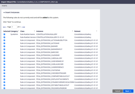 How to import Constellation UI Gallery to your Application | Support Center